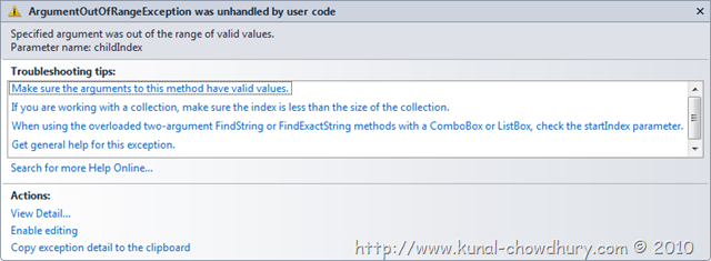 How to Reposition a Silverlight Child Window? | Kunal Chowdhury